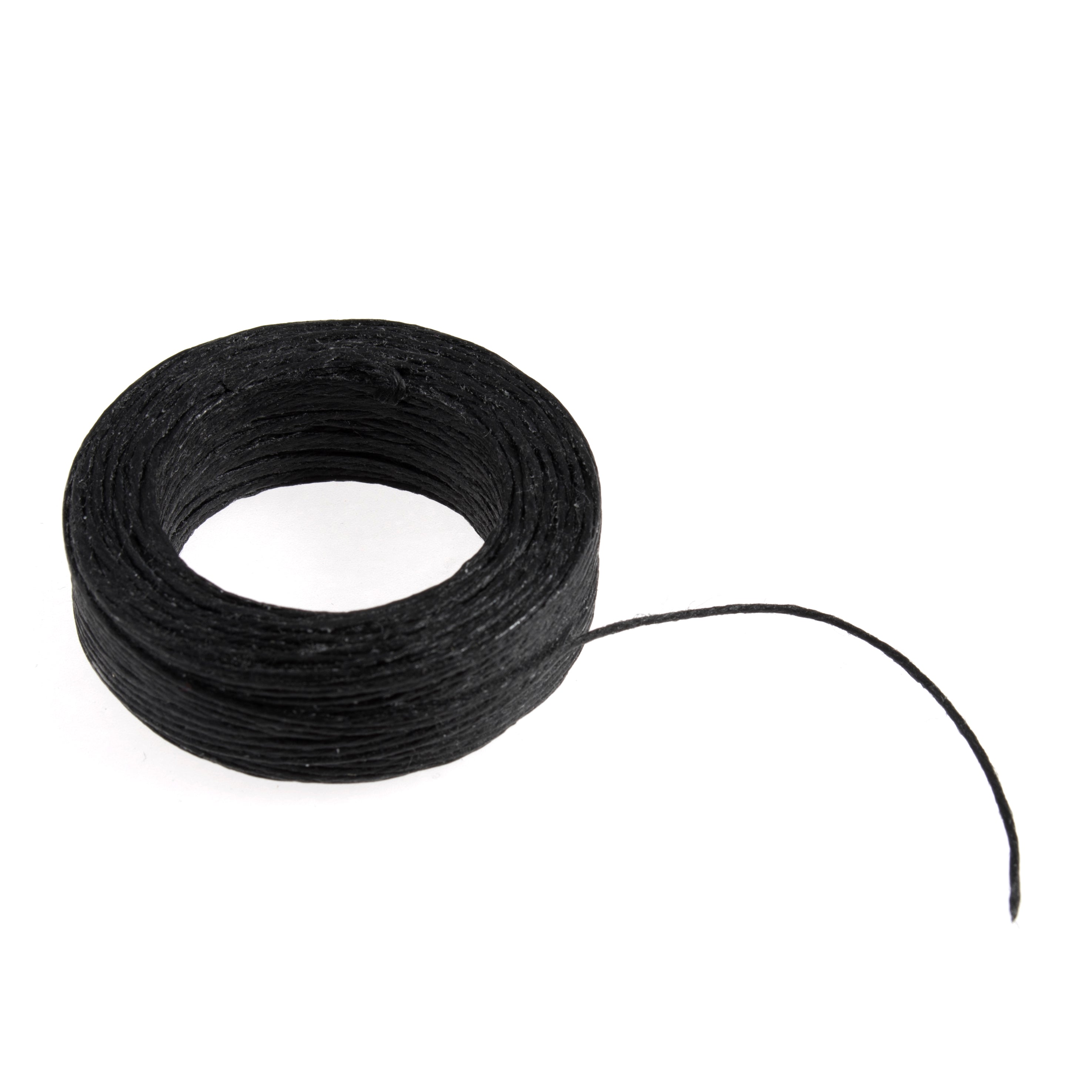 Waxed Thread - Black – Fat Pom Poms