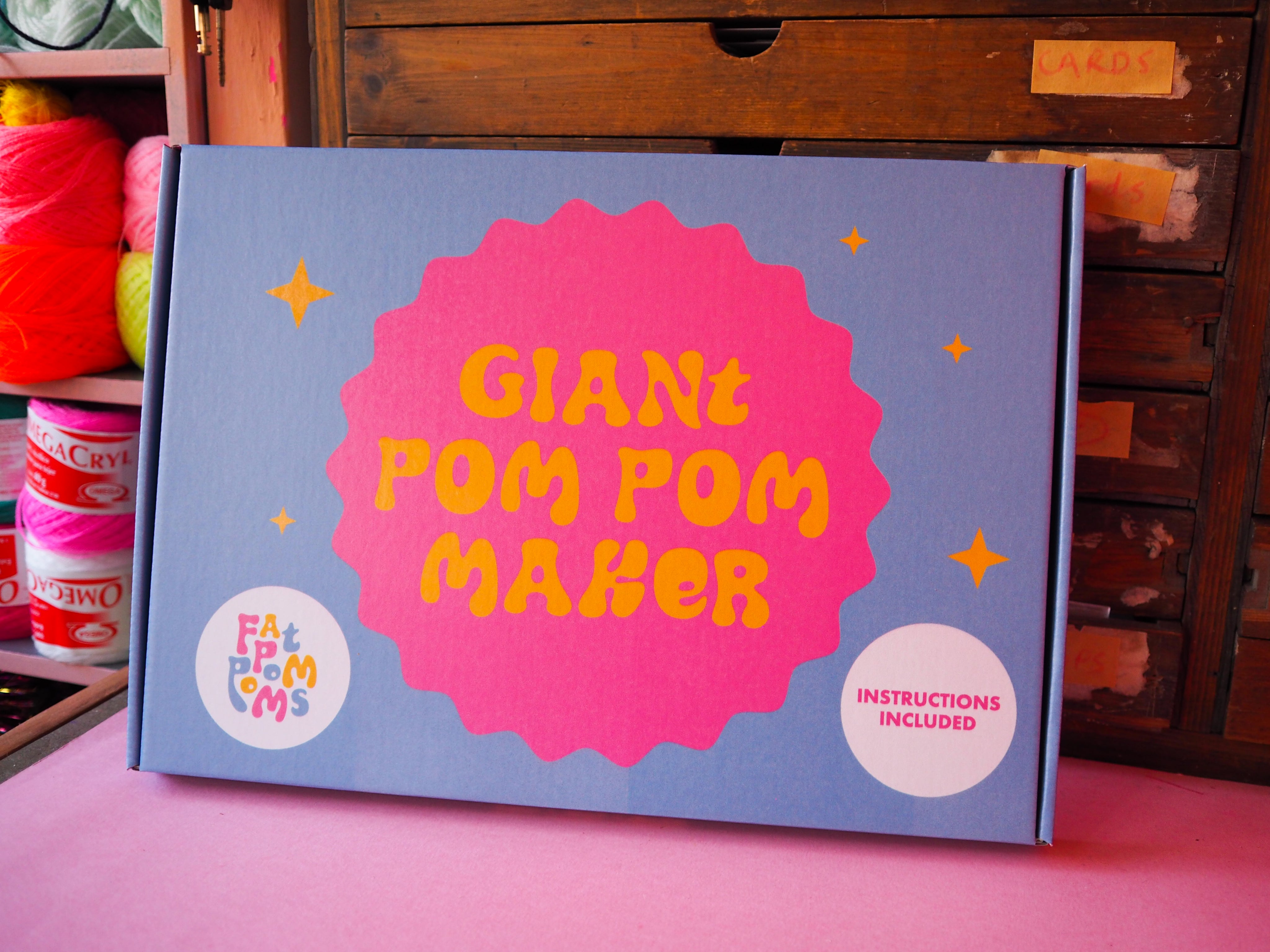 Fat Pom Poms - Pom Pom Kits, Accessories & Decorations