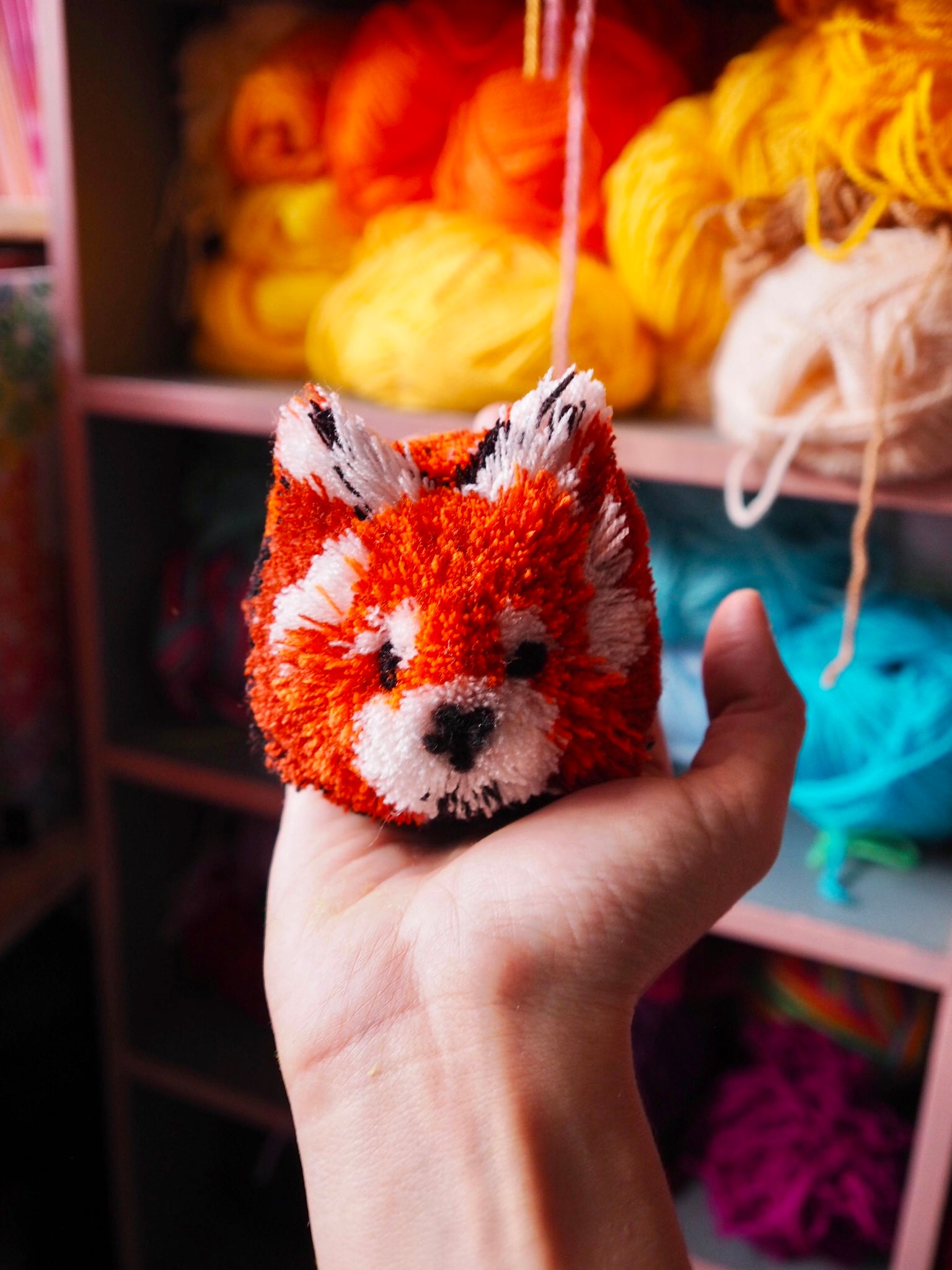 Custom Handmade Pom Pom Animal – Fat Pom Poms